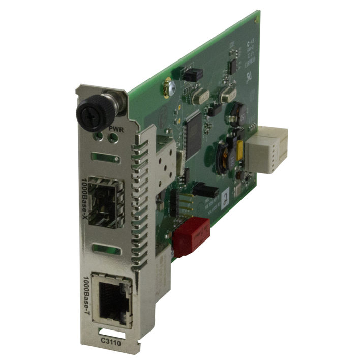 C3110 Series Chassis Cards | Media Converters | Lantronix