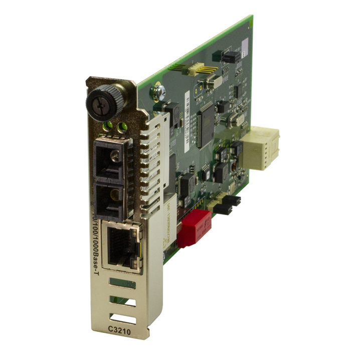 C3210 Series Chassis Cards | Media Converters | Lantronix