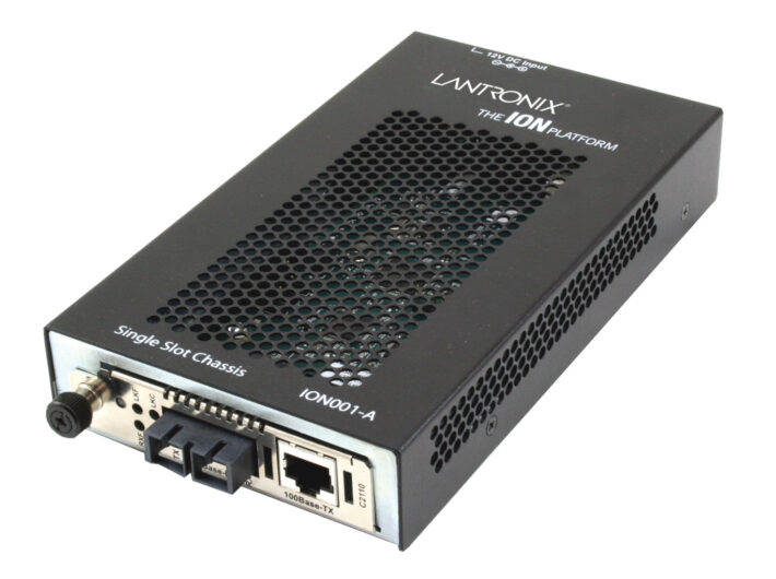 ION001-A Chassis | Media Converters | Lantronix