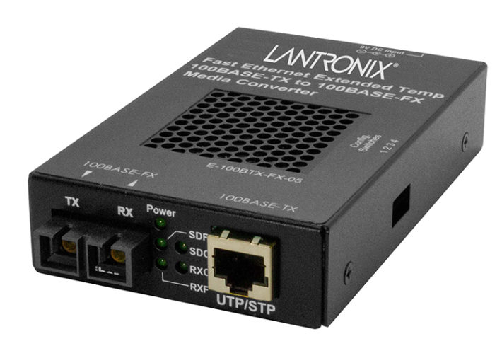E-100BTX-HT Series | Media Converters | Lantronix