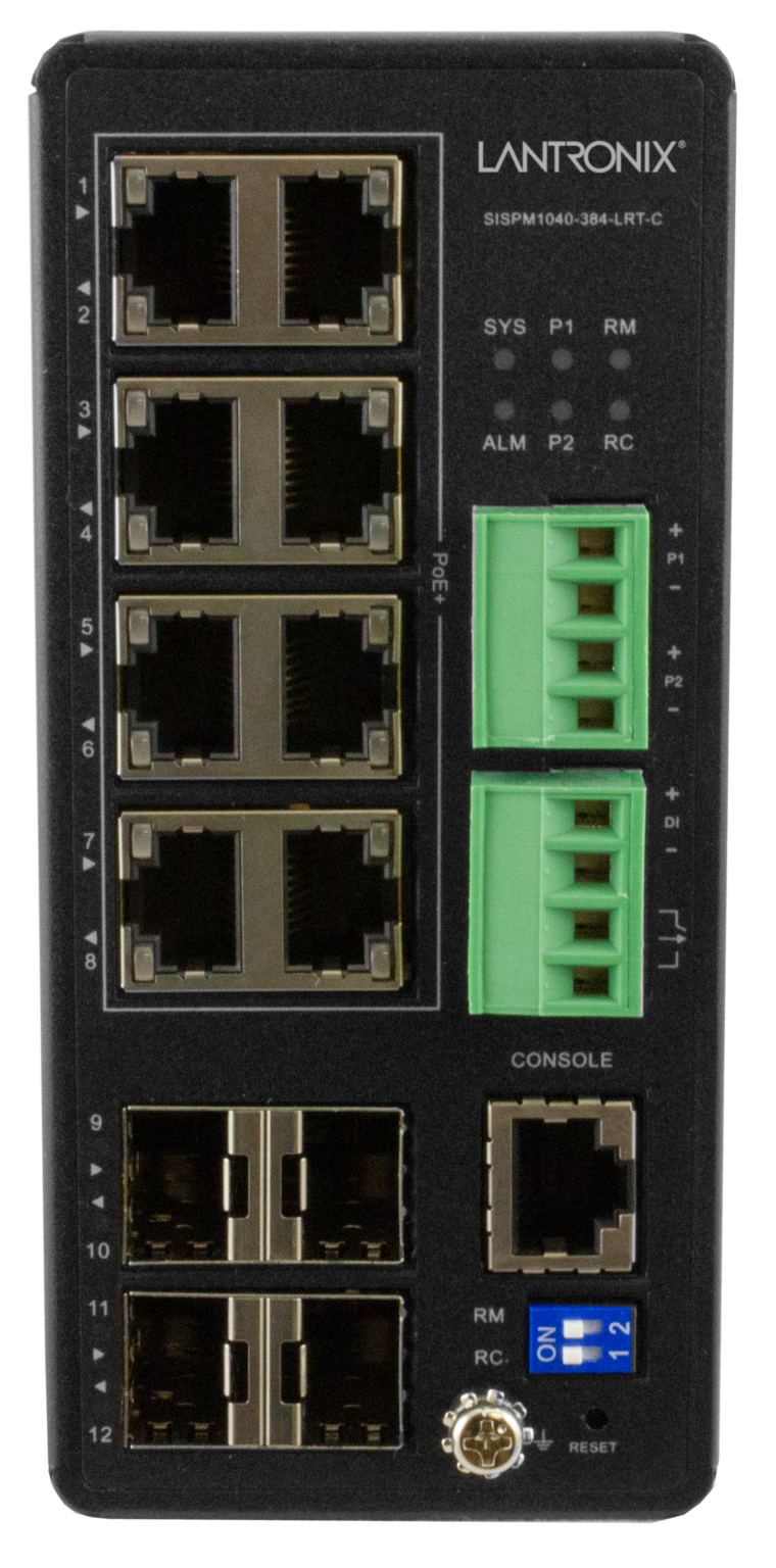 SISPM1040-300 Series | Network Switches | Lantronix