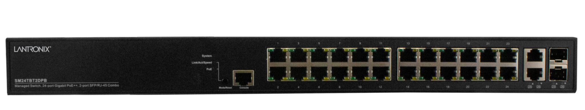 SM24TBT2DPB | Network Switches | Lantronix