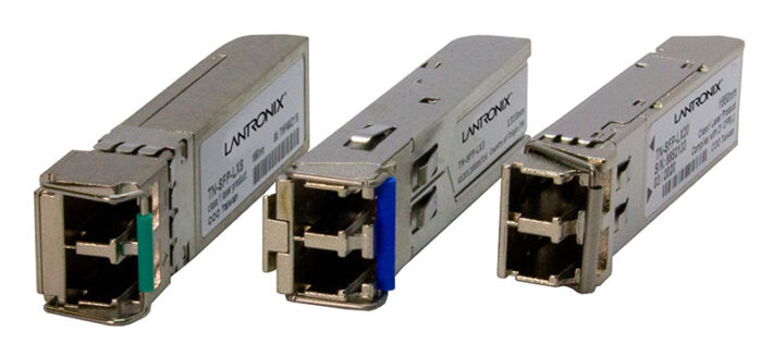 SFP & SFP+ Transceiver Modules | 1G, 10G, 25G, 40G & 100G | Lantronix