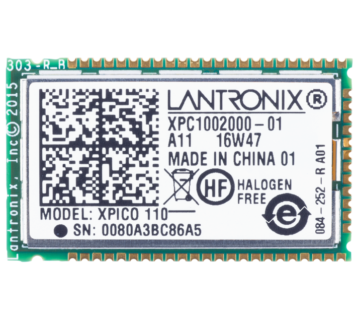 xPico 110 | Wired Modules | Lantronix
